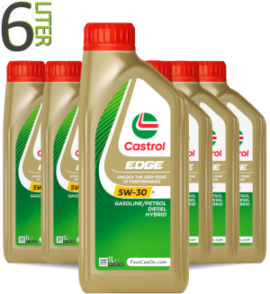 Castrol Motoröl 5w30 Edge 5w-30 M / 6 x 1 Liter